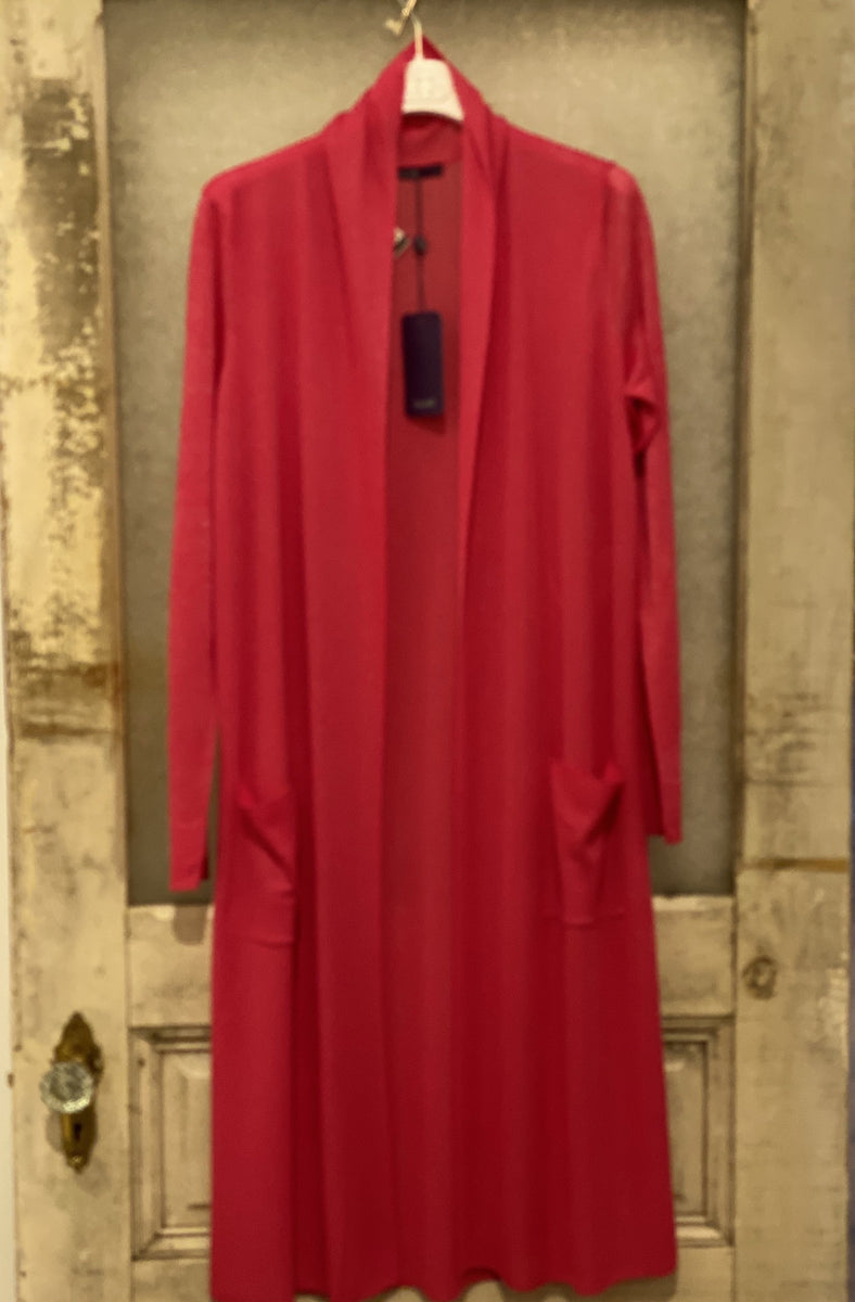 Laurel Hot Pink Duster – Red Bank Artisan Collective